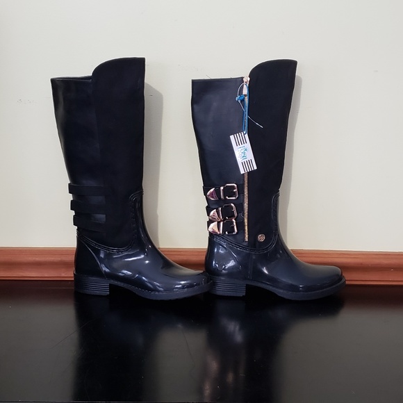 Posh Wellies | Shoes | Posh Wellies Rose Gold Rain Boot Suede Tall ...